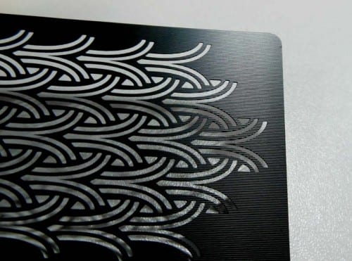 Being Bold with Black Metal Cards
