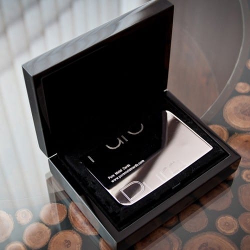 Silver Business Cards: Make a Statement with Sterling Silver