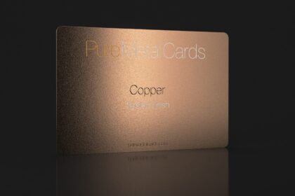 Copper Cards - PURE METAL CARDS