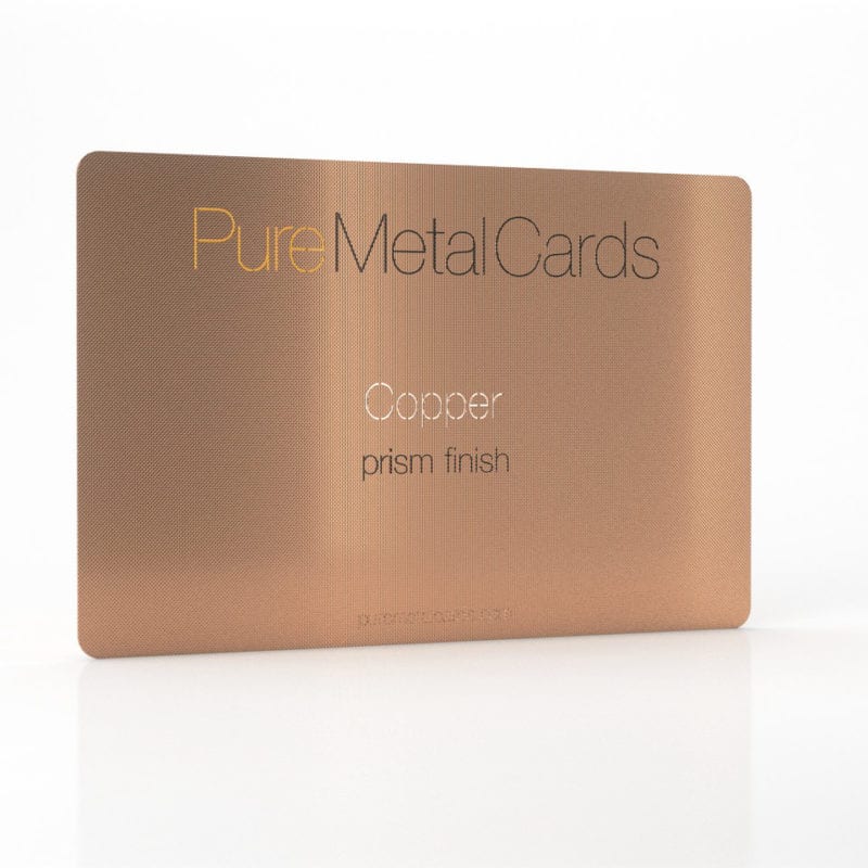 Copper Prism Cards