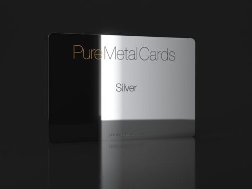 Silver Business Cards: Make a Statement with Sterling Silver