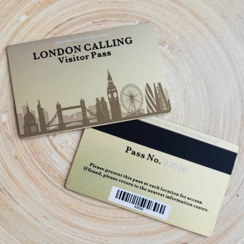 Standard Brass (Gold) Cards