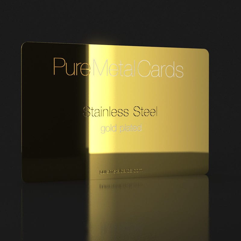 Gold Plated Cards