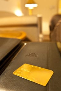 Gold Cards: Make a Statement with Solid Gold Business Cards