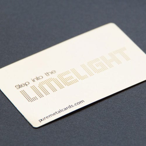 Brass (Gold) Mirror Cards