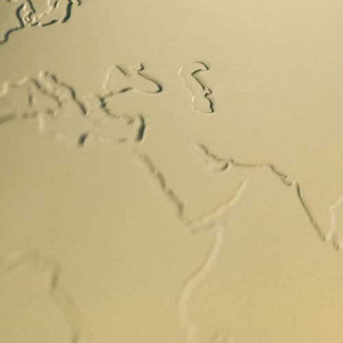 Brass (Gold) Mirror Cards