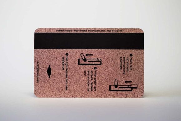 Copper Business Cards - PURE METAL CARDS