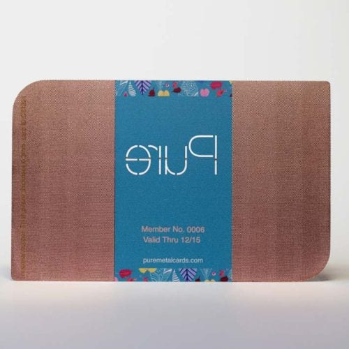 Copper Prism Cards
