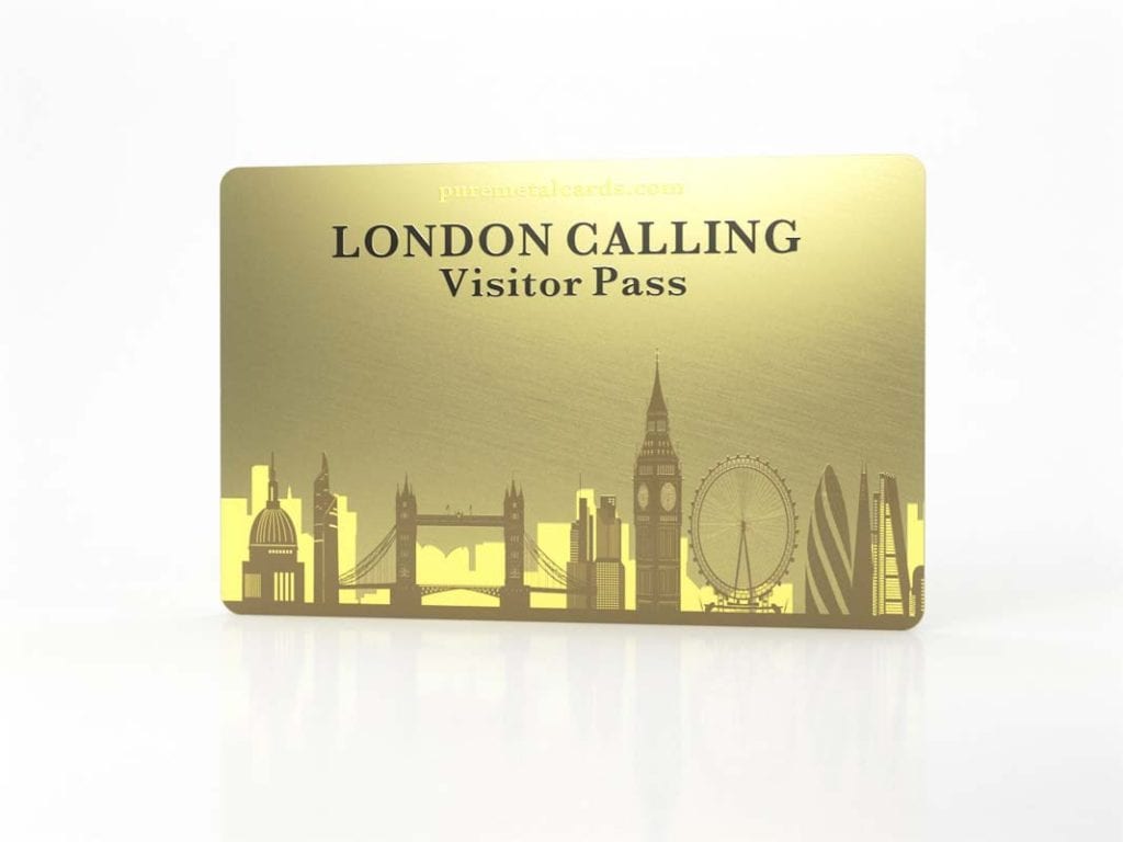 Standard Brass (Gold) Cards