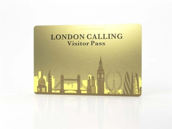 Standard Brass (Gold) Cards