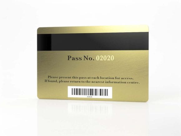 Standard Brass (Gold) Cards