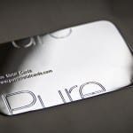 Silver Business Cards: Make a Statement with Sterling Silver