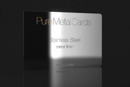 Standard Stainless Steel Color Photo Cards - PURE METAL CARDS