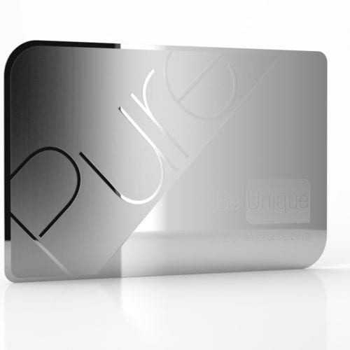 Pure Metal Cards: Reflecting Success with Mirror Stainless Steel