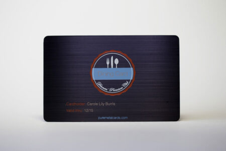 Matt Black Pixel Stainless Steel Cards - PURE METAL CARDS