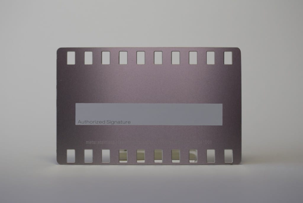 Standard Stainless Steel Cards