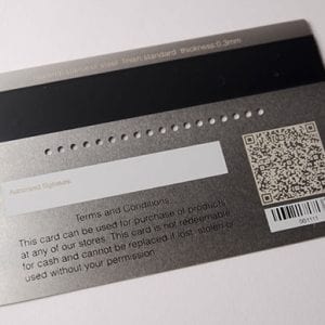 Metal Gift Cards & Metal Loyalty Cards