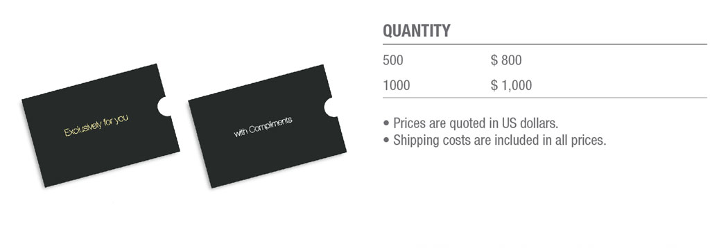 Luxury Card Sleeves | PURE METAL CARDS