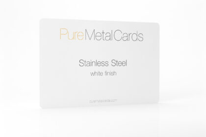 Standard Stainless Steel Color Photo Cards - PURE METAL CARDS