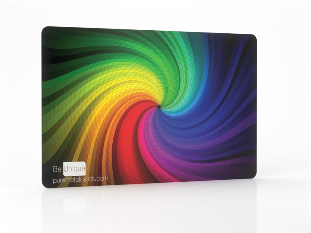 Stainless Steel Full Color Business Cards