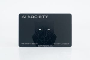 Matt Black Titanium Cards - Pure Metal Cards
