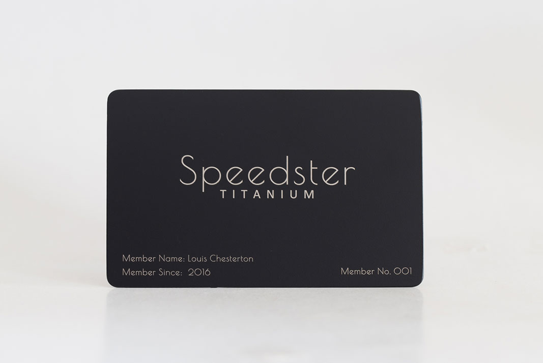 Matt Black Titanium Cards | PURE METAL CARDS