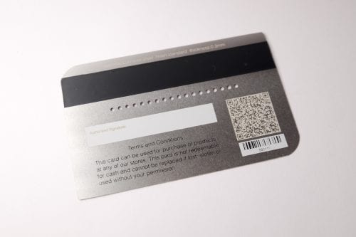 Personalize your Metal Membership Cards - Pure Metal Cards