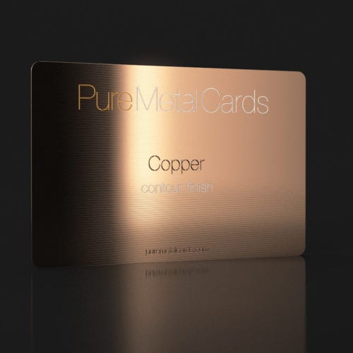 Copper Cards | PURE METAL CARDS