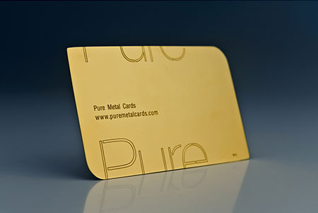 Precious Metal Cards - Pure Metal Cards