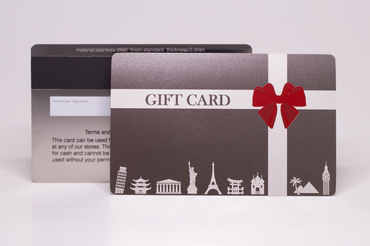 The Metal Gift Card - Pure Metal Cards