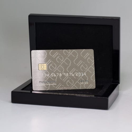 Card Packaging Solutions for Luxury Products - Pure Metal Cards