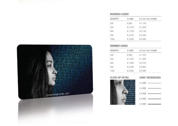 Color Photo Card: Elevate Your Brand's Image Today - Pure Metal Cards
