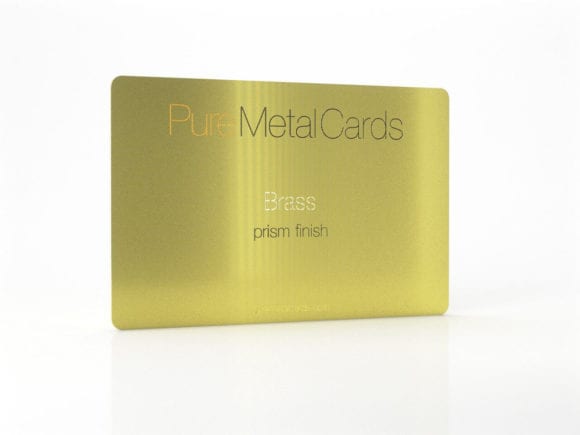 The Gold Metal Card - Pure Metal Cards