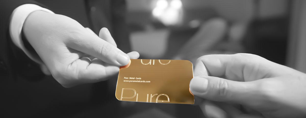 High Quality Metal Business Cards | Pure Custom Metal Cards