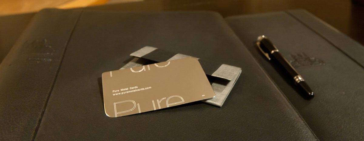 High Quality Metal Business Cards | Pure Custom Metal Cards