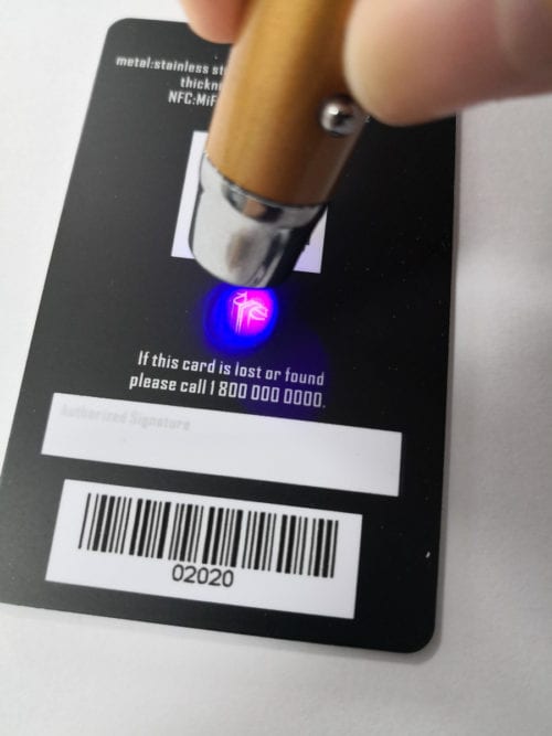 The Pure Metal Identity Card - Pure Metal Cards