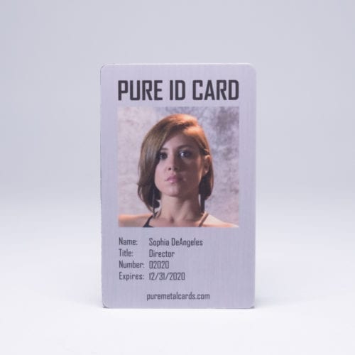 Pure Metal Identity Card: Secure Identification Solutions - Pure Metal ...