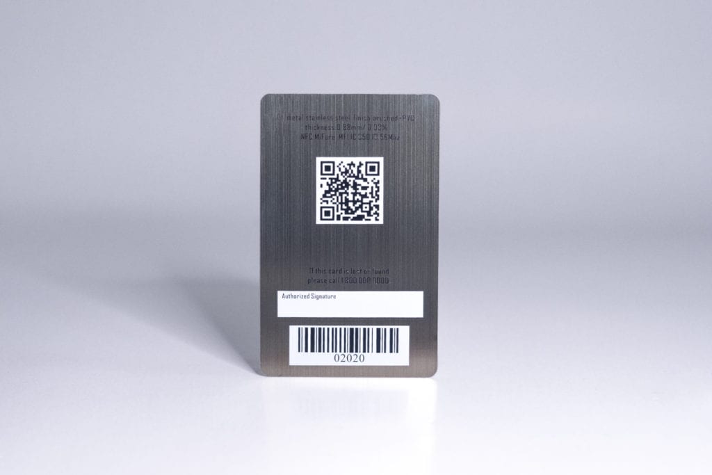Metal ID Badges - Pure Metal Cards