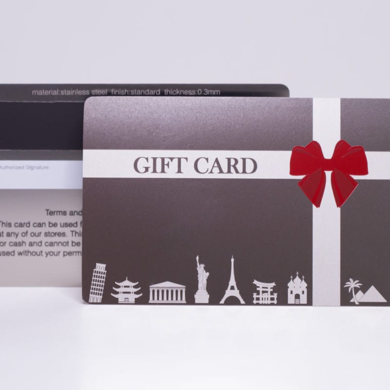 Gift Cards - Pure Metal Cards