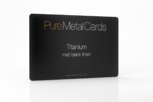 Titanium Business Cards - PURE METAL CARDS