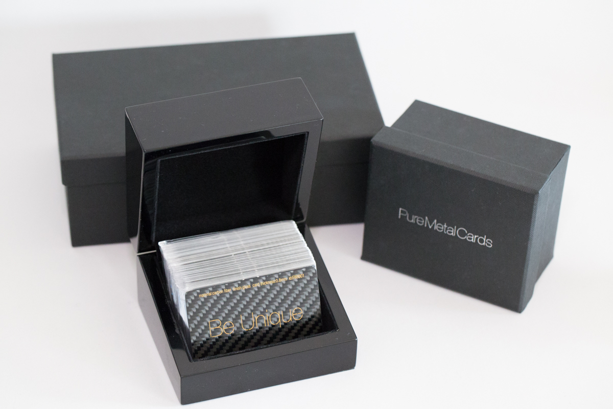 Luxury Packaging Portfolio for Metal Cards - Pure Metal Cards