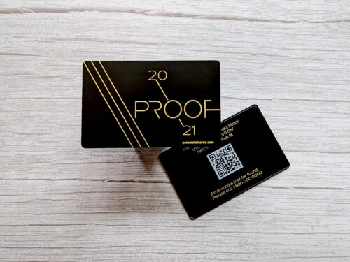 Personalize your Metal Membership Cards - Pure Metal Cards