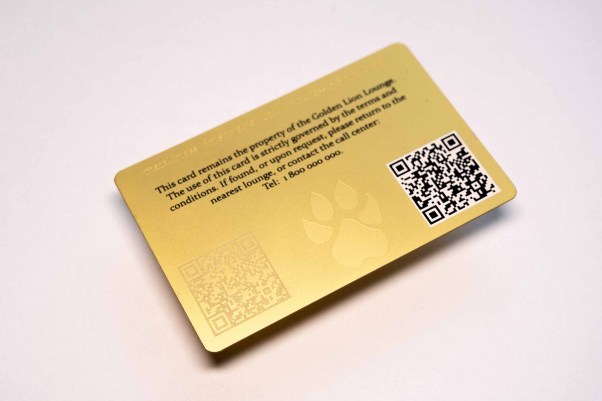 Personalize your Metal Membership Cards - Pure Metal Cards