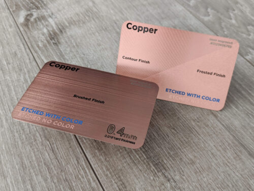 Elevate Your Business with Copper Cards - Pure Metal Cards