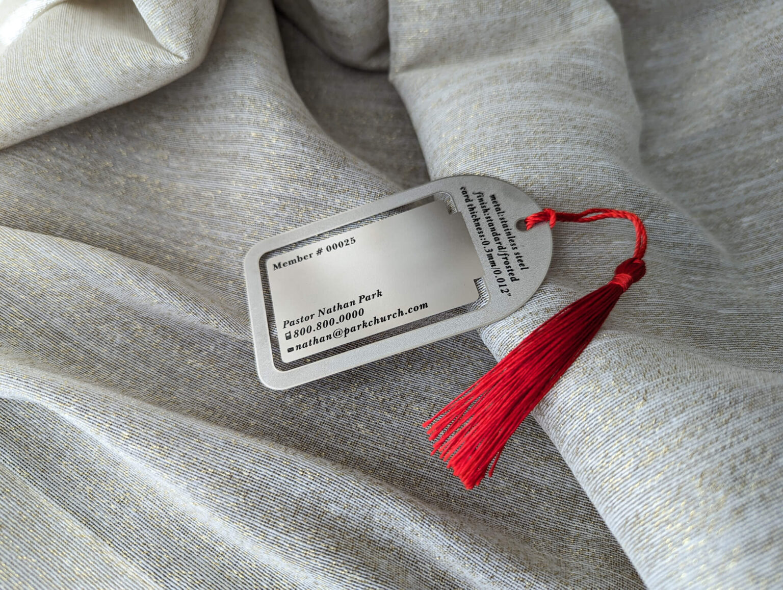 Metal Hang Tags and Price Tags