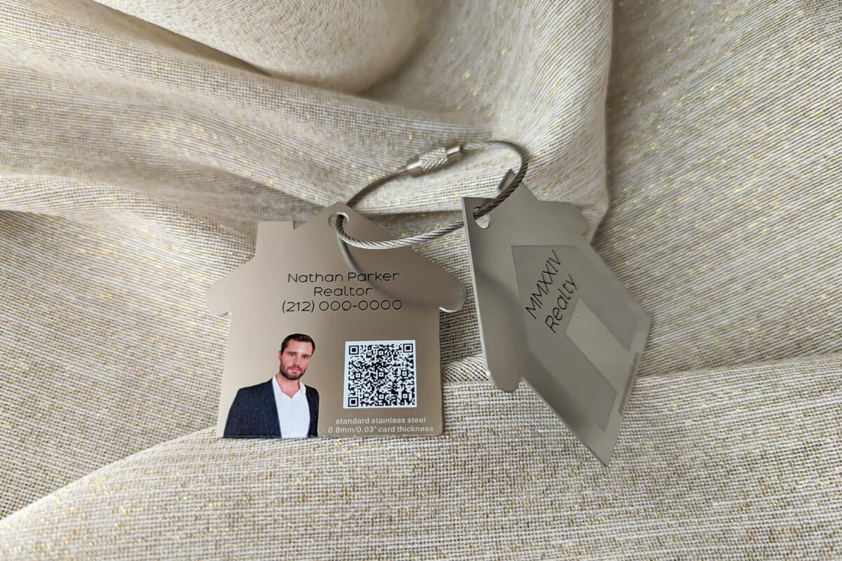 Hang Tags - Pure Metal Cards