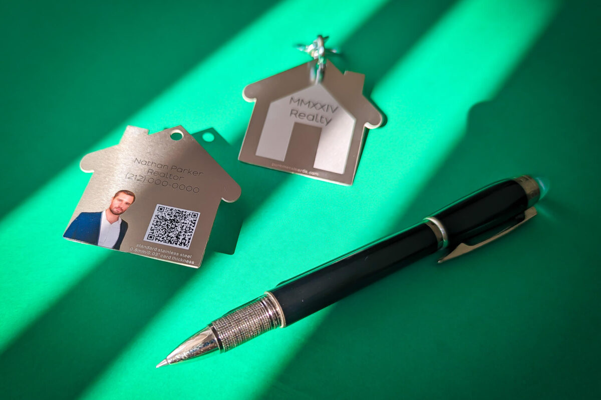 Hang Tags - Pure Metal Cards